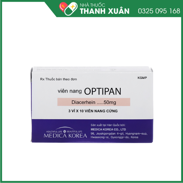 Thuốc Optipan capsule điều trị thoái hóa khớp