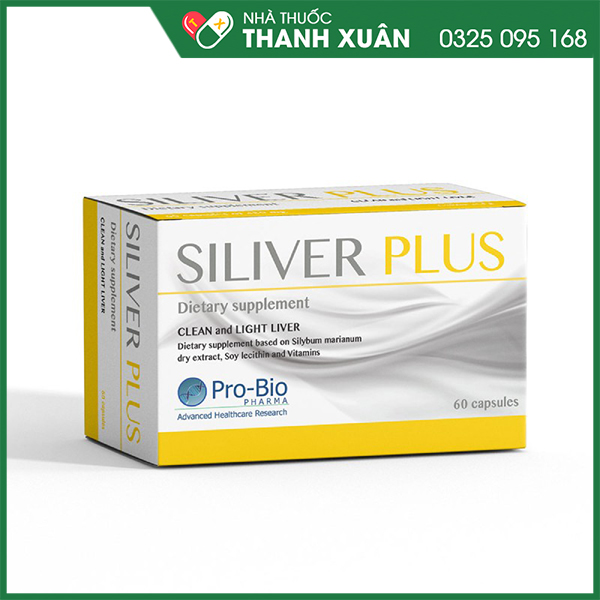 Siliver Plus - bổ gan, giải độc, tăng cường chức năng gan
