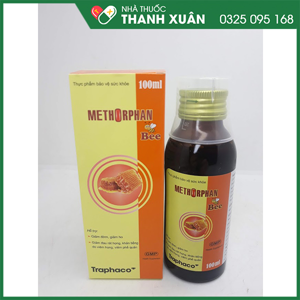 Siro ho Methorphan Bee - hỗ trợ giảm ho cho bé
