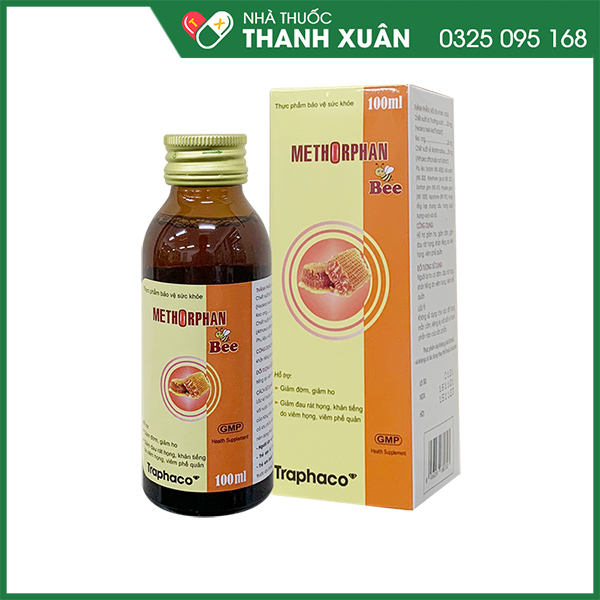 Siro ho Methorphan Bee - hỗ trợ giảm ho cho bé