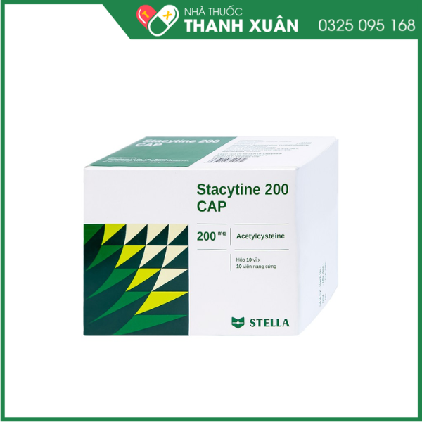 Thuốc Stacytine 200 Cap điều trị long đờm