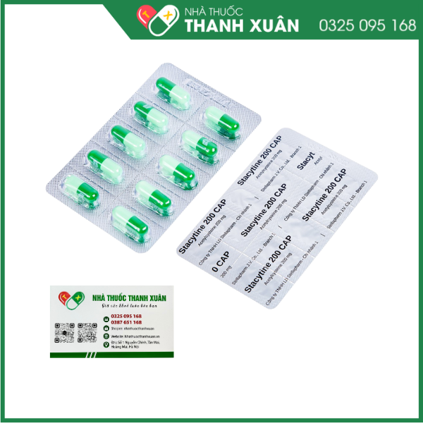 Thuốc Stacytine 200 Cap điều trị long đờm