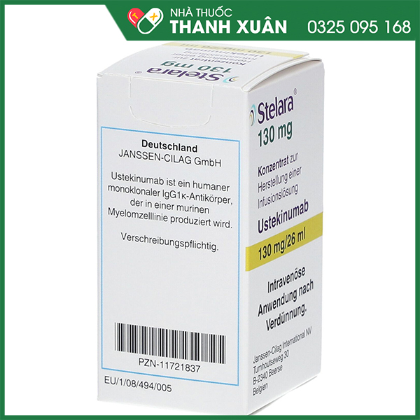 Stelara 130mg thuốc trị bệnh Crohn và viêm loét đại tràng