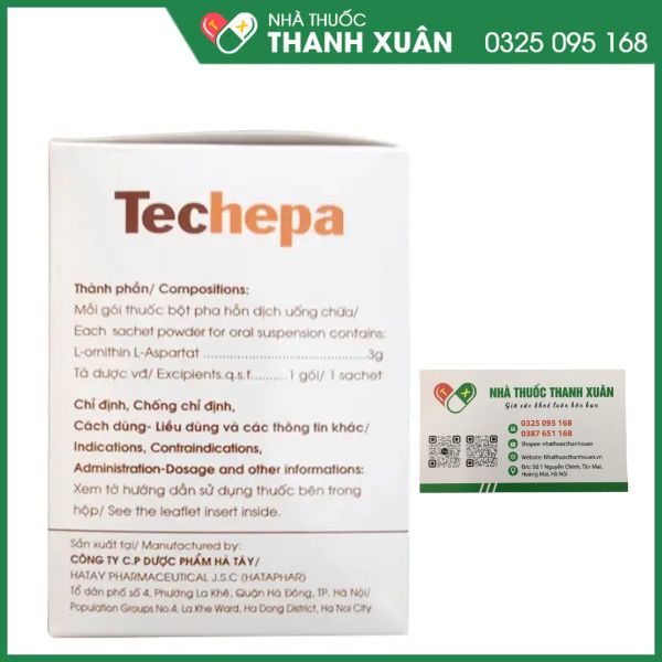 Techepa Thuốc Bảo vệ và tăng cường chức năng gan