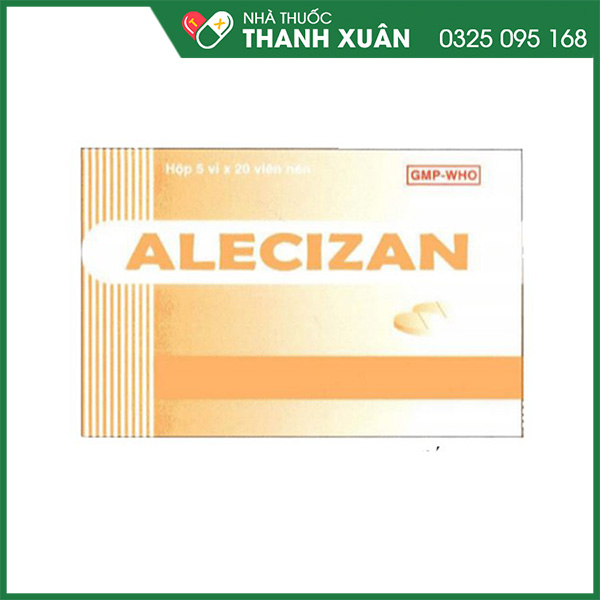 Thuốc Alecizan giảm đau hạ sốt chống viêm