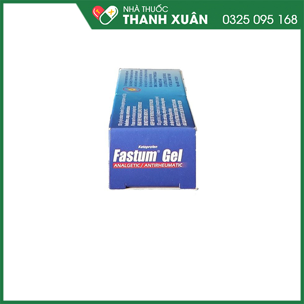 Fastum Gel 2,5% giảm đau, kháng viêm xương khớp