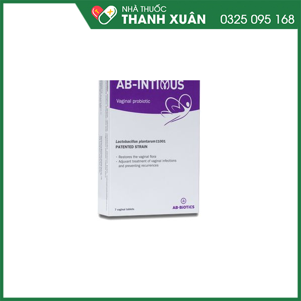 Viên đặt AB-Intimus cân bằng hệ vi sinh âm đạo
