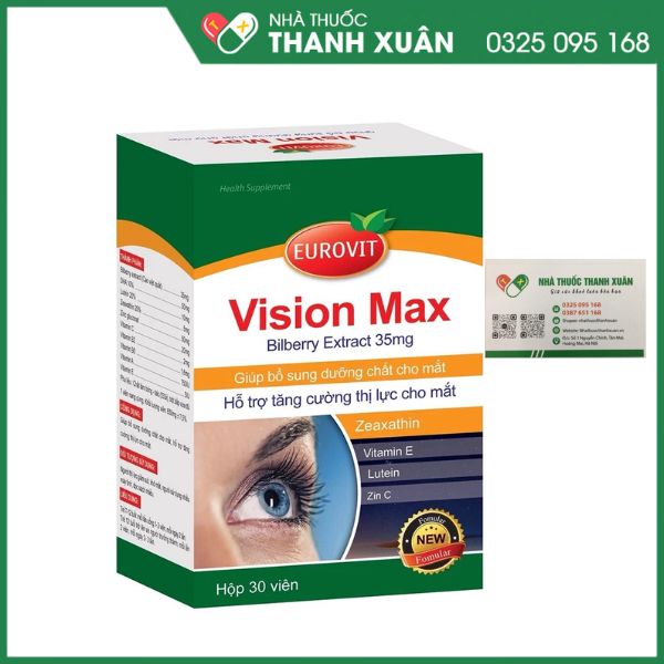 Vision Max - Giúp bổ sung dưỡng chất cho mắt