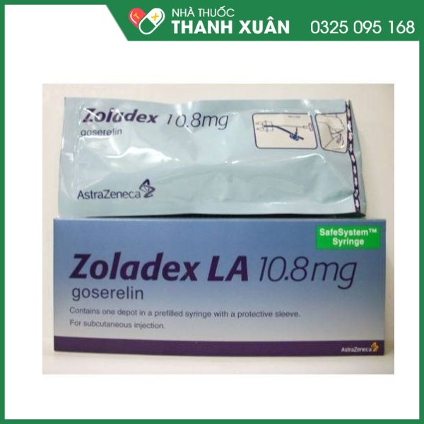 Zoladex 10,8mg trị ung thư tiền liệt tuyến