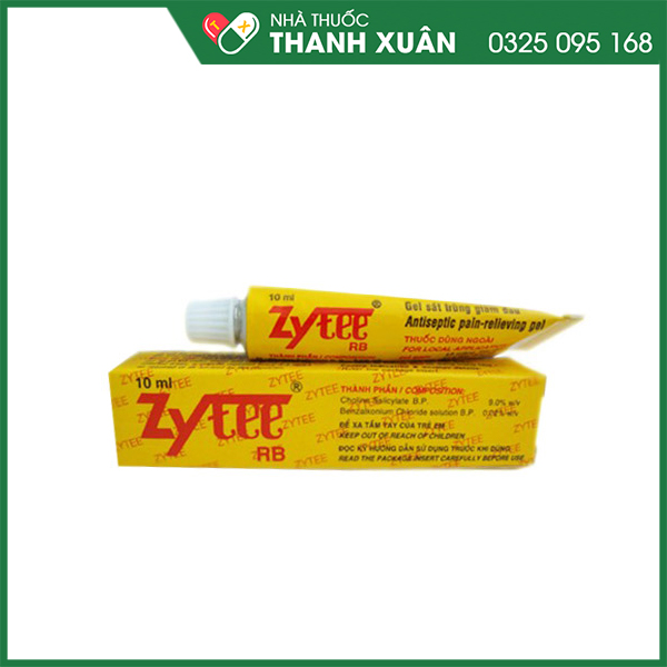 Zytee RB giảm đau răng, nhiệt miệng